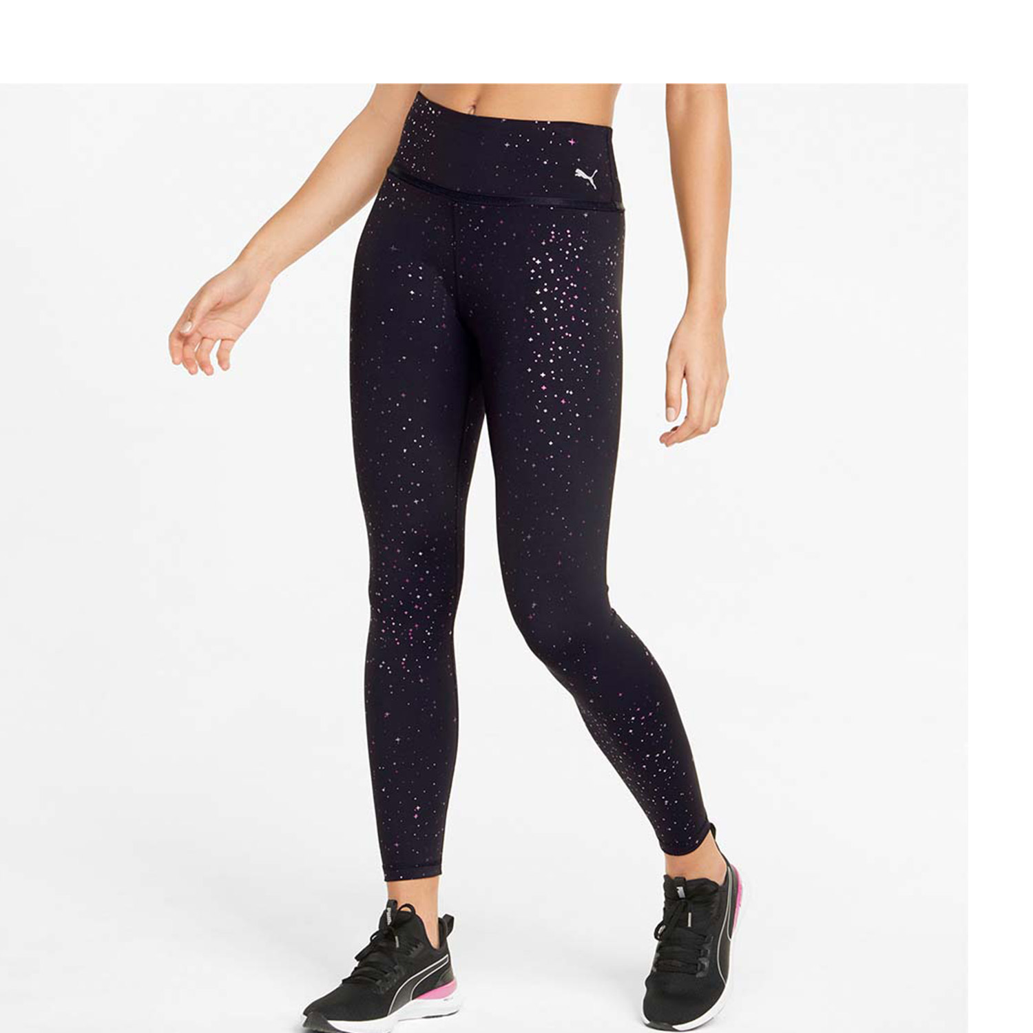 Μαύρο Puma W Concept High Waist 7/8 Tight (521375-01)