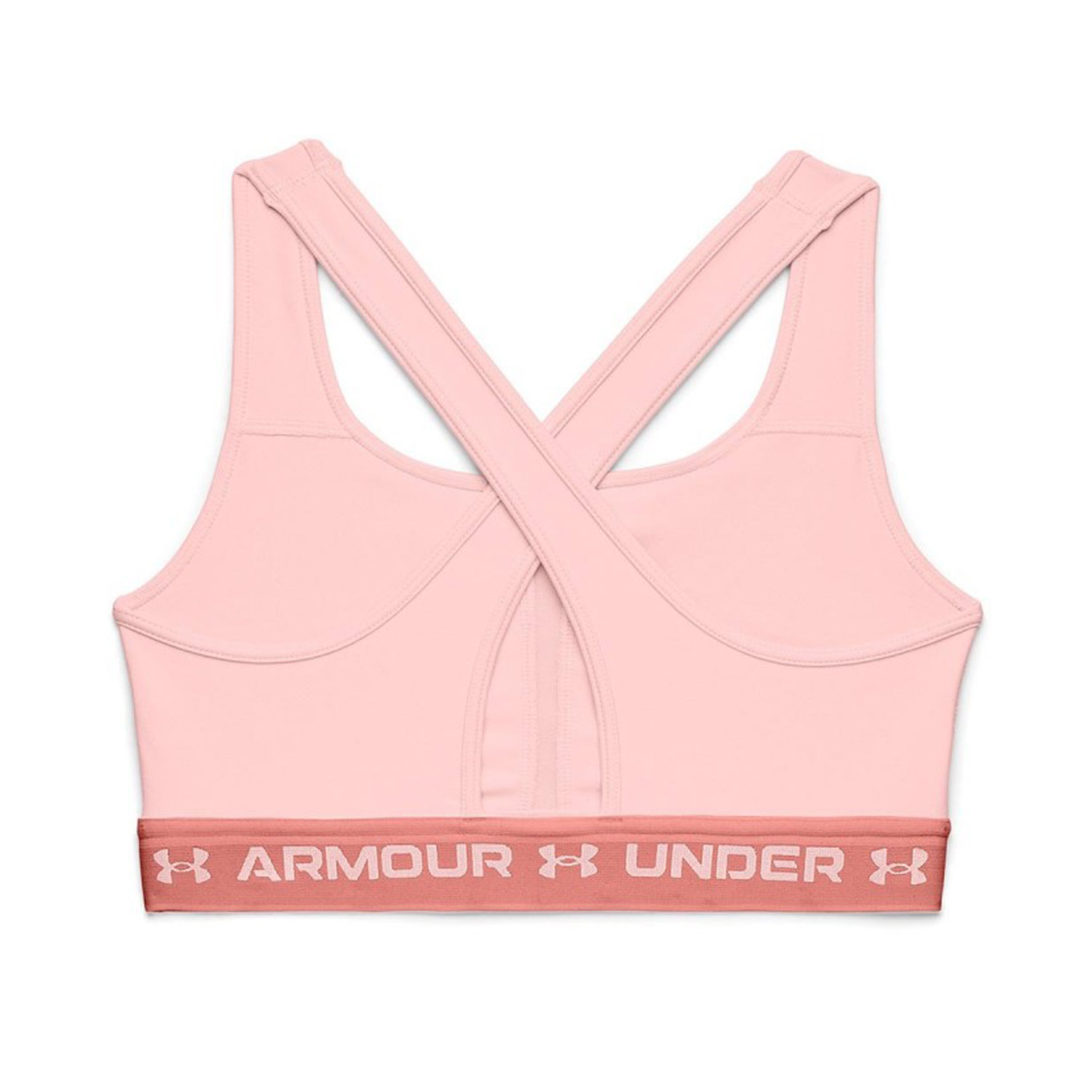 Ροζ Under Armour Crossback Low Sports Bra (1361034-647)